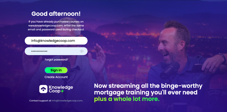 Accessing Purchased Courses